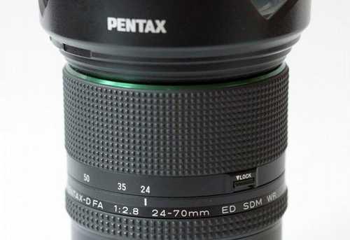Объектив HD pentax D FA 24-70 mm f/2.8 ED SDM
