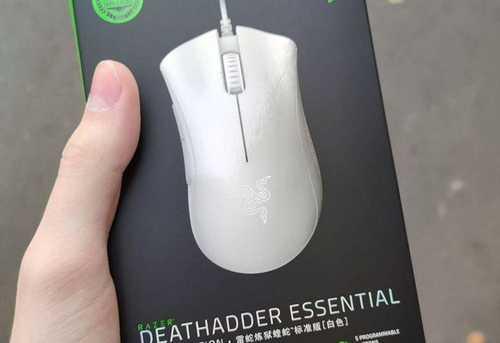 Игровая мышь razer deathadder essential white
