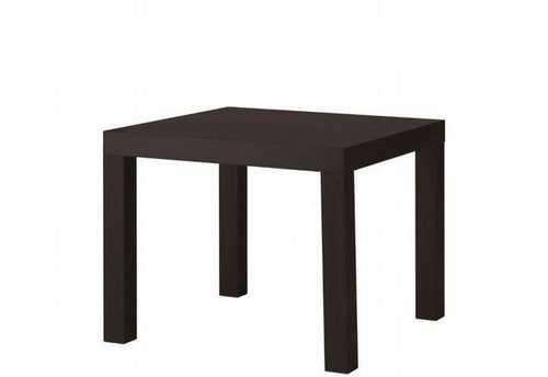 Придиванный столик черно-коричневый IKEA