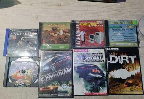 Игры и софт для пк, dvd диски с играми и софт