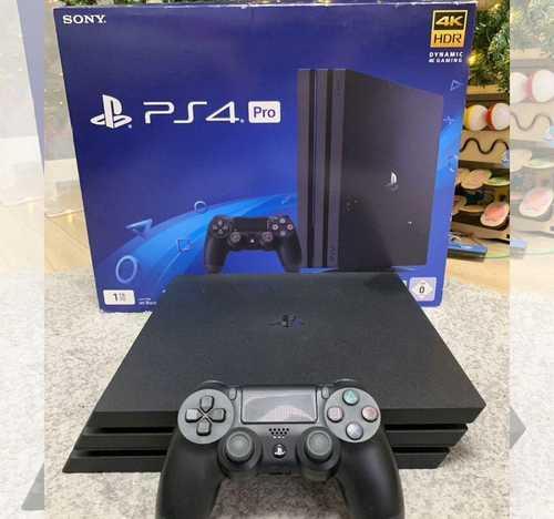 Sony playstation 4 pro 1tb как новая