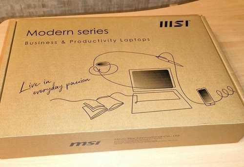 Ноутбук новый MSI 14 ультралегкий