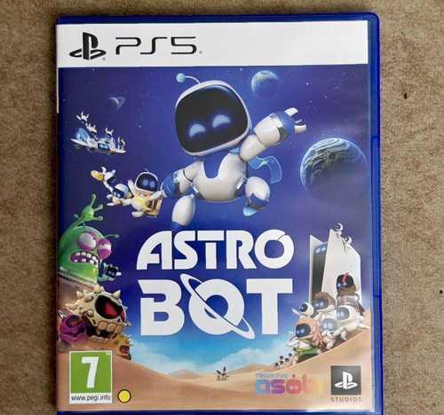 Игра astro bot ps5 диск