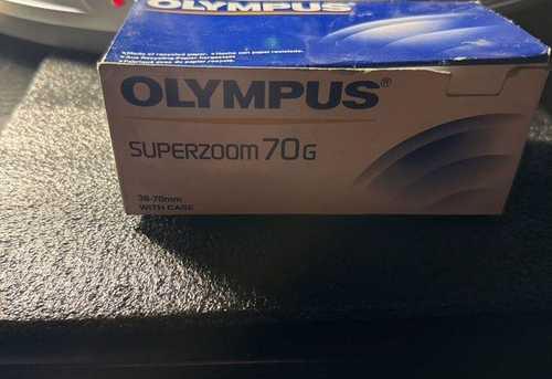 Пленочный фотоаппарат olympus superzoom 70 G