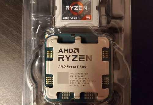 Процессор AMD Ryzen 5 7600 OEM, Ryzen 5 7600x BOX