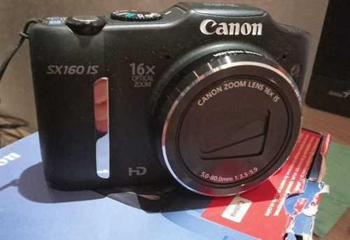 Цифровой фотоаппарат canon SX160 IS