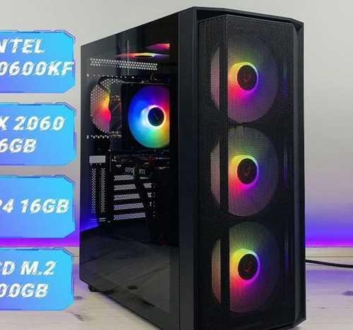 Мощный игровой пк i5-10600K / RTX 2060 / SSD 500GB