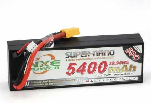 Аккумулятор LiPo 2S 5400mAh 50C (NXE) 7.4В