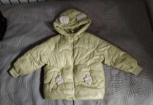 Куртка детская зимняя, размер 120, для девочки