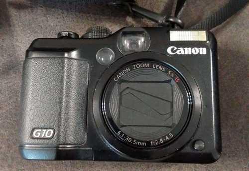 Компактный фотоаппарат canon G10