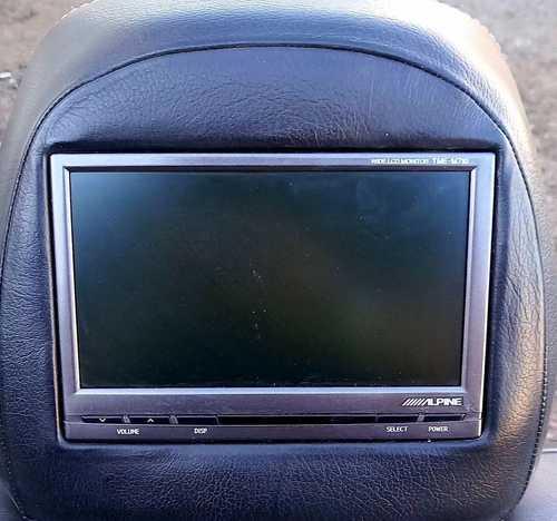 Подголовник с монитором Alpine Mitsubishi