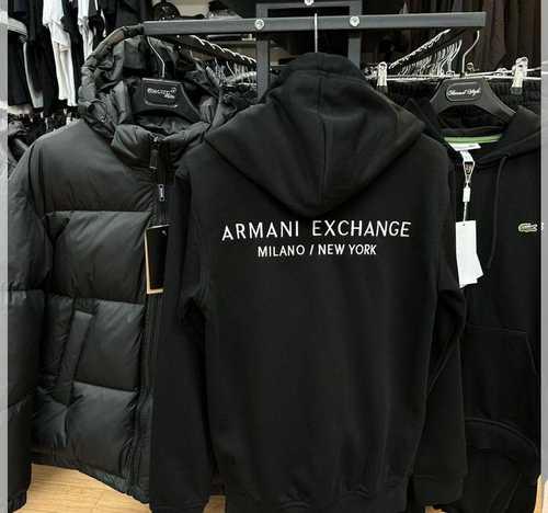 Зип худи armani exchange milano new york