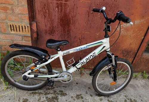 Детский велосипед alpine bike 240s