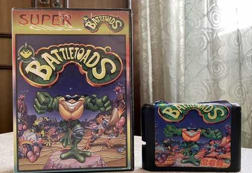 Battletoads Sega картридж стародел биг бокс