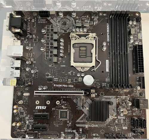 Материнская плата MSI B360M PRO-VDH