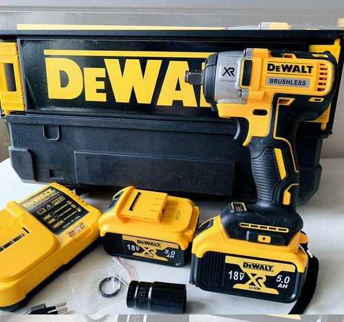 Гайковерт бесщёточный мощный Dewalt