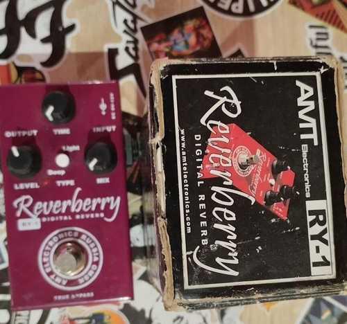 Педаль ревер AMT RY-1 Reverberry