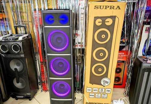 Колонка Supra 1200 вт с RGB подсветкой