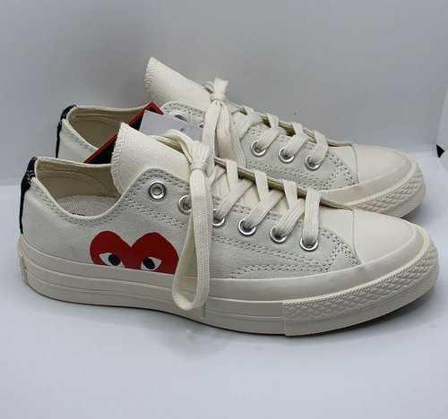 Converse comme des garcons белые