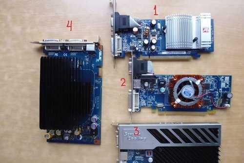 Видеокарты PCI-E для контроля-проверки