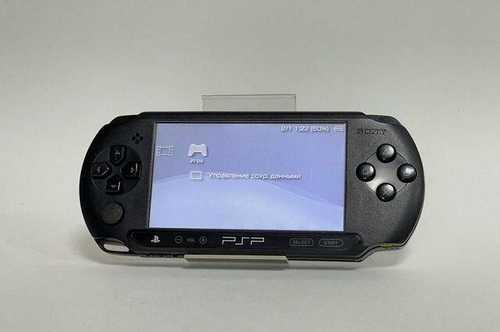 Sony PSP E1008 Street (C, Б/У, Black, 1167)