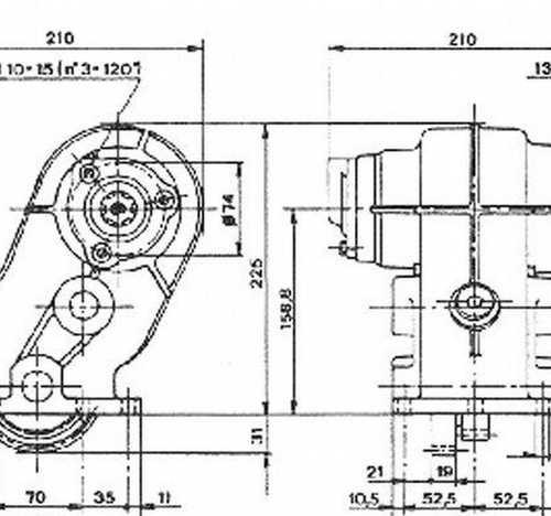 Коробка отбора мощности foton 050.002.00137