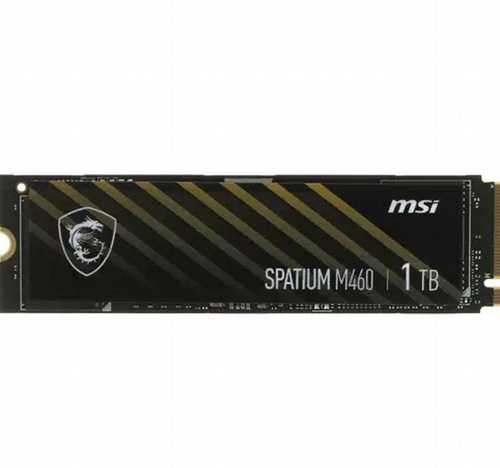 Твердотельный накопитель SSD MSI 1TB PCIe 4.0 NVMe M.2 spatium M460