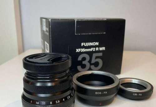 Объектив Fujinon XF 35mm f2