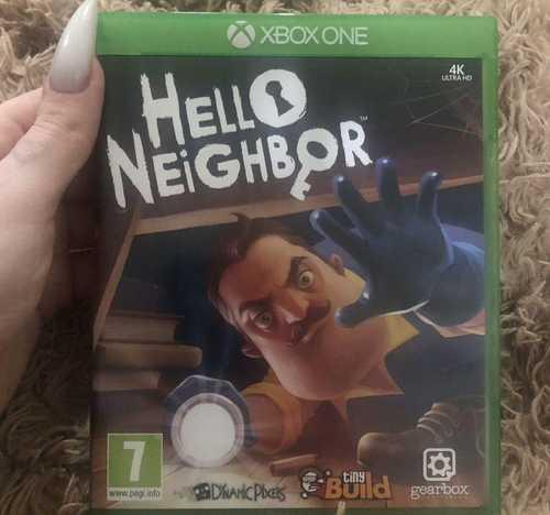 Игры на xbox one диски hello neighbor