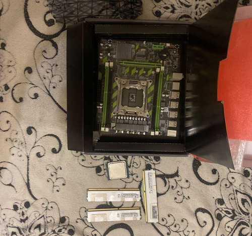 Сборка Xeon E5-2620 12gb Озу X79G