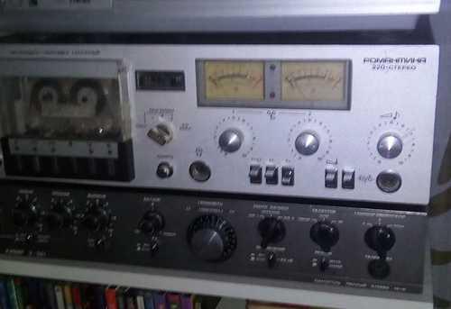 Кассетные деки романтика 220с. sansui D-99W