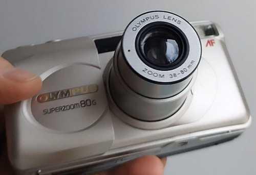 Пленочный фотоаппарат olympus superzoom 80G