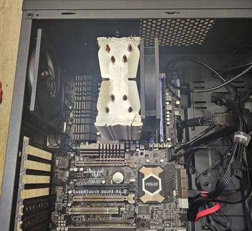 Комплект FX 9370+sabertooth 990fx+24gb