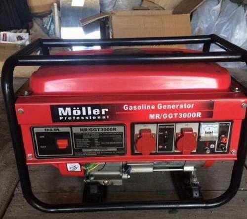 Генератор бензиновый Moller 3000 2.5-2.8 кВт