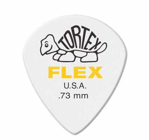 Медиатор Dunlop Tortex Flex Jazz III XL 0.73мм. (4