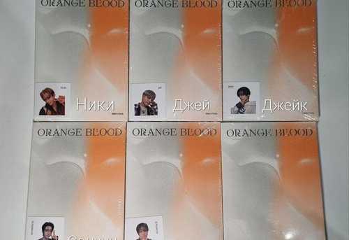Альбом Enhypen orange blood engene версия