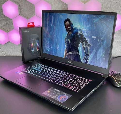 Игровой ноутбук MSI Katana 17.3 / RTX 3060 / i5