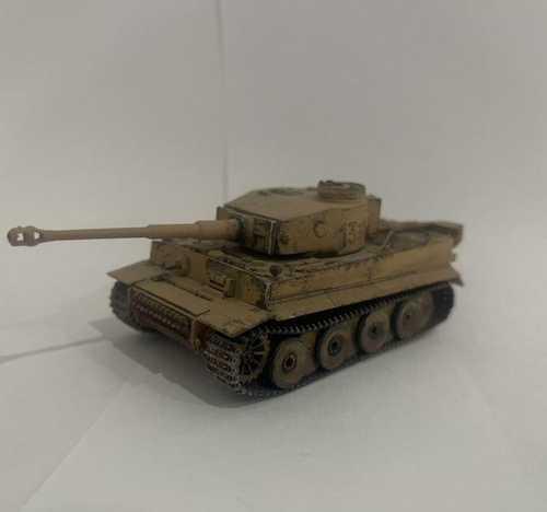 Готовая модель танка Тигр 1 из пластика 1:72