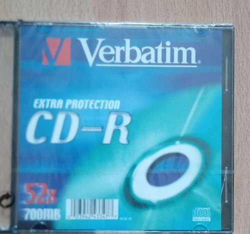 Диск CD-R Verbatim 700Mb 52x Extra Protection