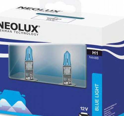 Лампа галогенная Neolux Neolux H1 12V-55W Blue Lig