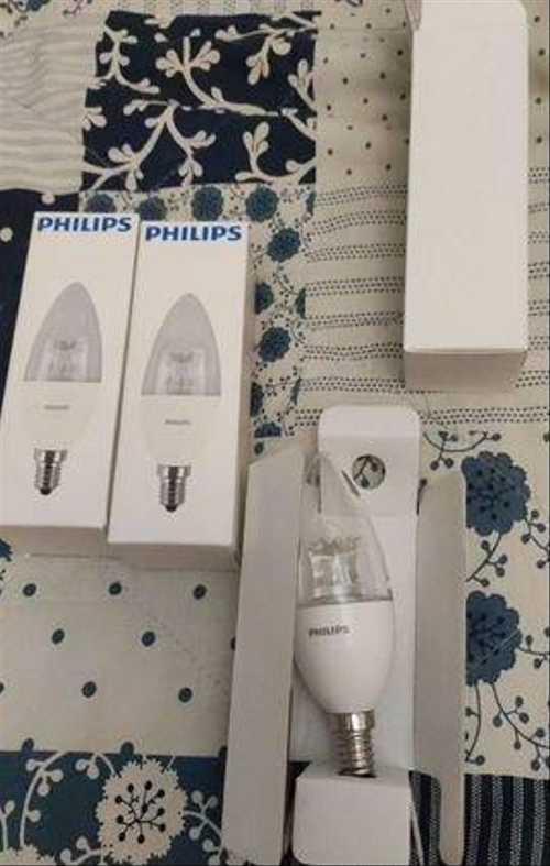 Умные лампочки philips Zhirui с Wi-Fi, E14