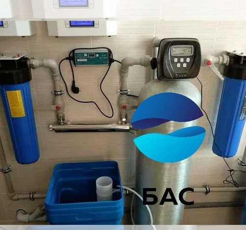 Фильтр обезжелезивания и умягчения воды 1,8 куб/ч