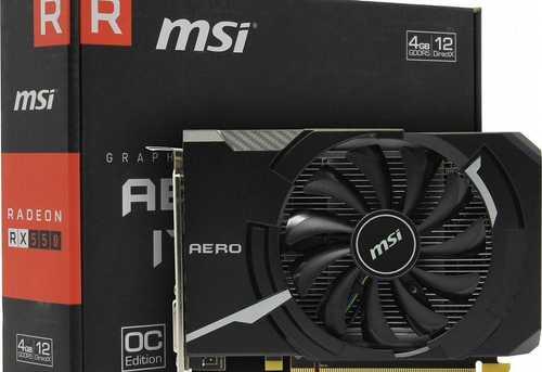 MSI AMD Radeon RX 550 aero ITX OC 4гб