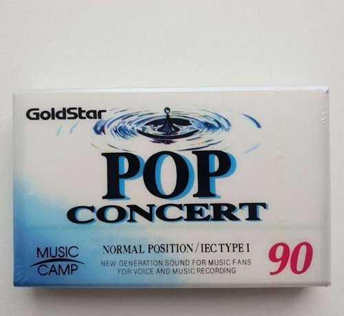 Аудиокассета goldstar pop concert новая