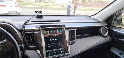 Android в стиле Tesla для Toyota RAV4 2013 - 2018