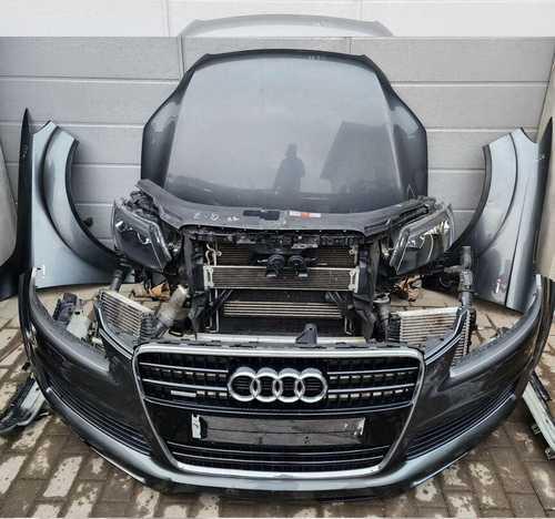 Audi Q7 4L Передняя часть кузова (ноускат) в сборе 92097186