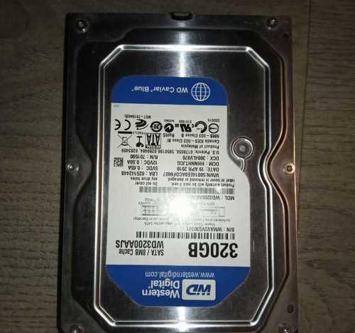 Жесткий диск 320 gb