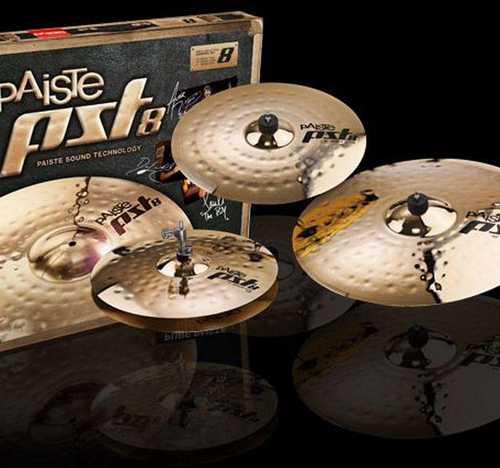 000180rset PST 8 Rock Set Комплект тарелок 14''/16''/20'', Paiste