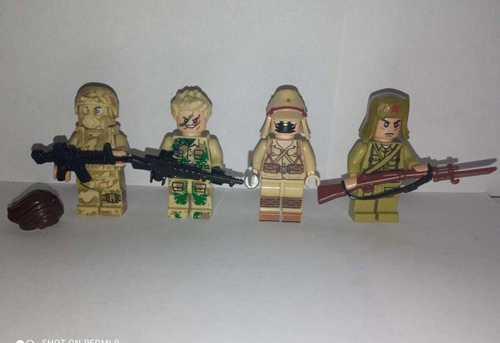 Минифигурки лего Военные