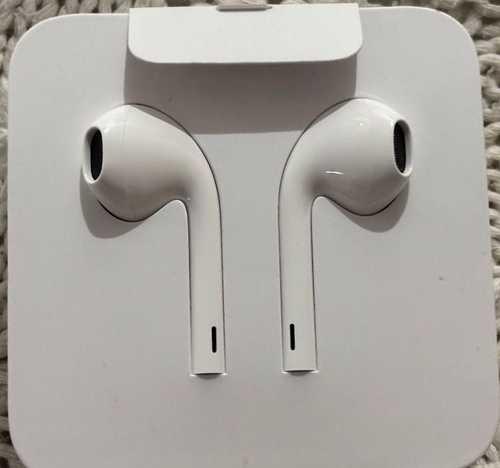 Наушники apple earpods lightning